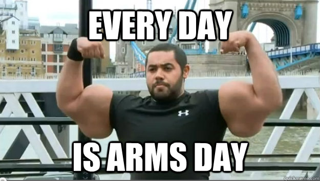 Arm Workout Memes